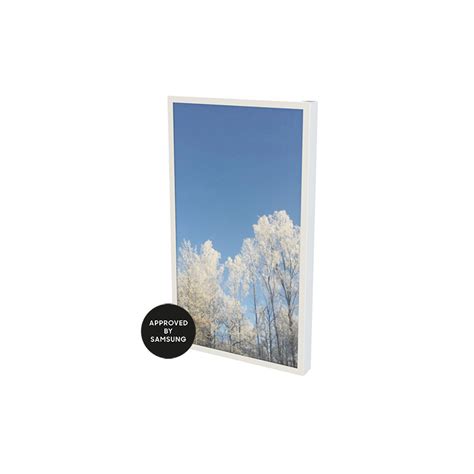 HI ND Wall Mounted Enclosure EASY For One Display In Portrait Format White Portrait