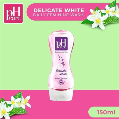 Ph Care Daily Feminine Wash Delicate White 150ml Shopee Philippines