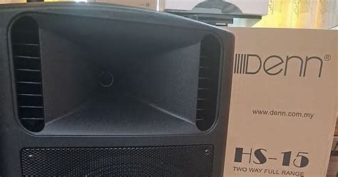 Denn Pro Speaker 15 Inch Hs15