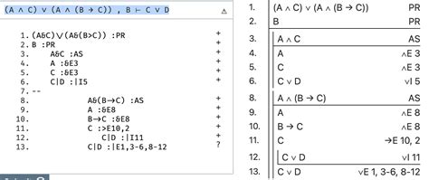 Logic How Do You Prove A ∧ C ∨ A ∧ B → C B ⊢ C ∨ D