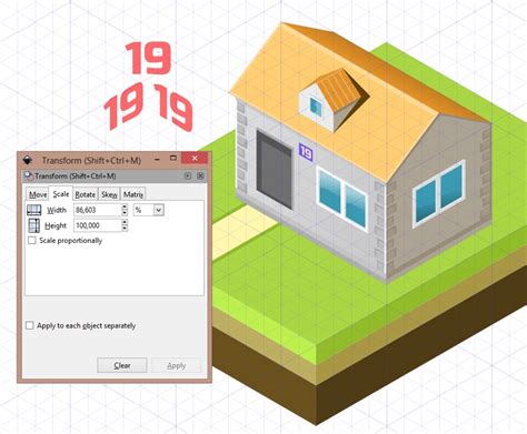 Learn To Draw D Art Isometric Projection In Inkscape