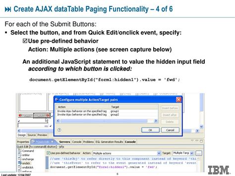 Ppt Combining Ajax With Datatable Paging Powerpoint Presentation Free Download Id5849872