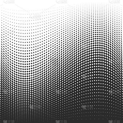 Black Dots On White Background Vector Illustratio