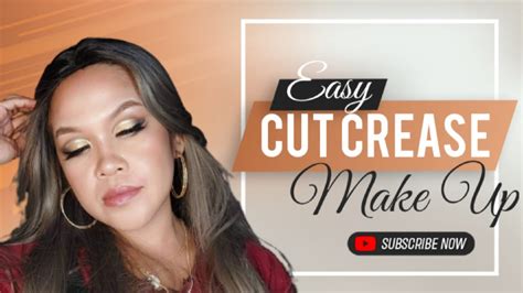 Easy Cut Crease Make Up Tutorial Youtube