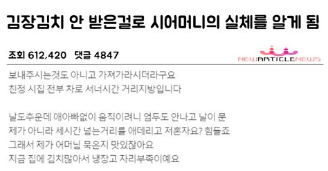 시댁 김장김치 안 받은걸로 시어머니의 실체를 알게 되었습니다 미래의 기술과 혁신 전문가