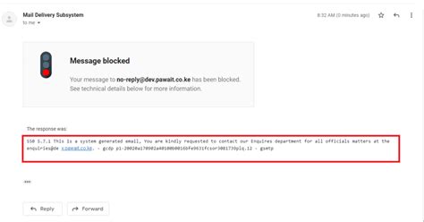 How To Set Up A No Reply Email With A Custom Rejection Message In