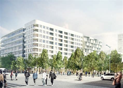 Herzog And De Meuron Unveil First Buildings Of Lyon Masterplan
