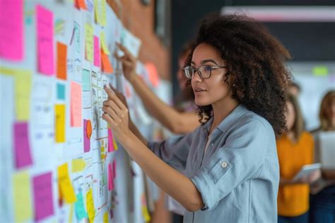 Premium Photo Empowering Agile Knowledge Transfer Through Teaching Scrum