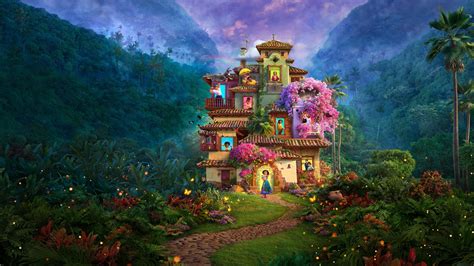 3840x2160 Wallpaper Magical House Disney Background Disney