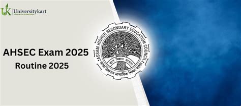 Assam Hs Exam Routine 2025 Ahsec 12th Date Sheet Schedule And Timings