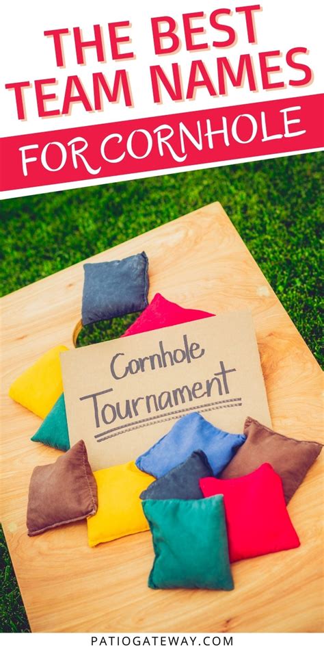 Cornhole Team Names Artofit