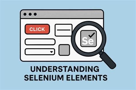elements of selenium guide to web element interaction