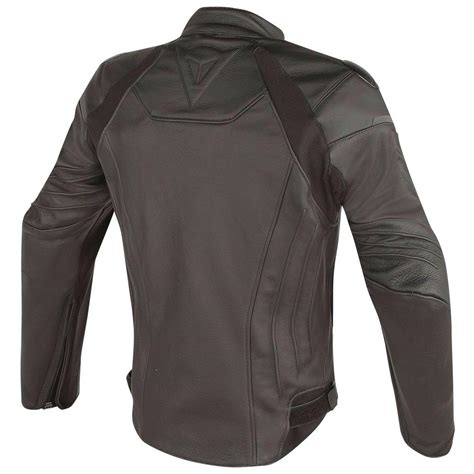 Dainese Fighter Perforated Leather Jacket Black Motardinn