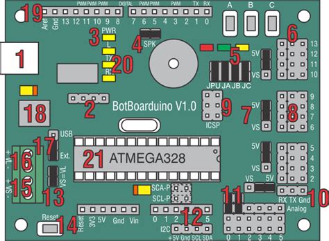 lynxmotion botboarduino connected to lynxmotion ssc 32u electronics