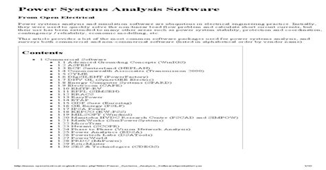 Edsa Power System Analysis Software Lasopaposts