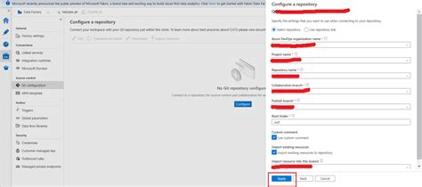 Git Configuration And Automated Release For Azure Data Factory Sqlservercentral