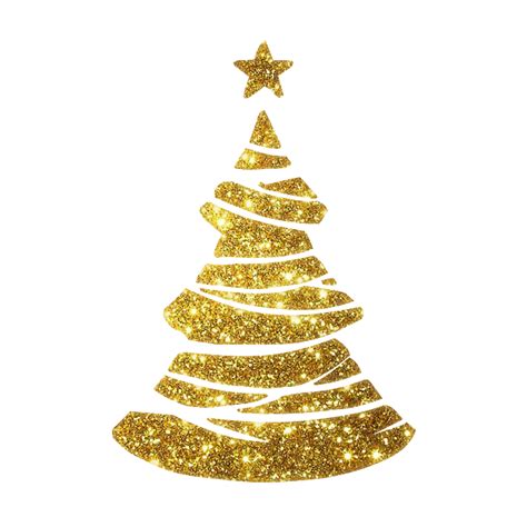 圣诞树金色