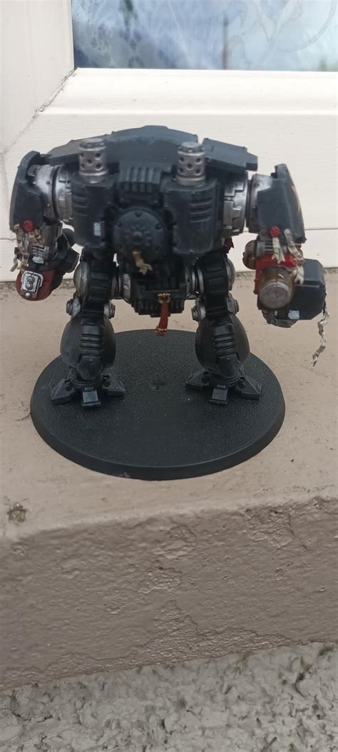 my first attempt at a redemptor dreadnought any candc is welcomed p s
