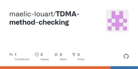 Github Maelic Louarttdma Method Checking