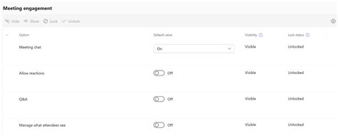 Teams Settings And Policies Reference Microsoft Teams Microsoft Learn