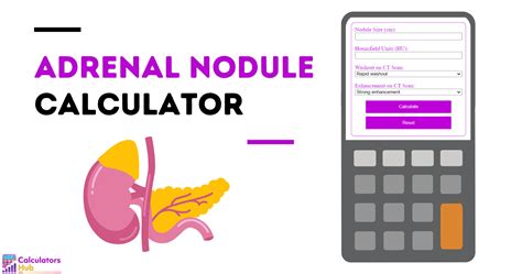 Adrenal Nodule Calculator Online