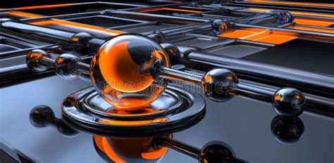 Conceptual 3d Visualization Of Atomic Structures For Scientific And Technological Applications