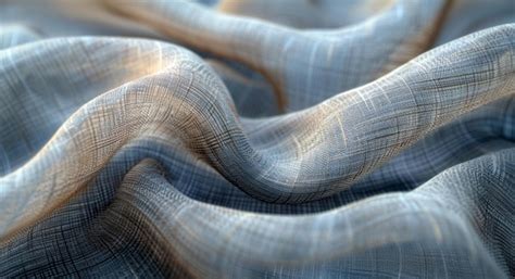 Texture Of Materials Woven Fabric Threading Pattern Premium Ai Generated Image
