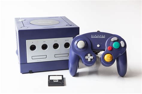 Gamecube Purple Inkl Controller Memory Card Og Kablerkonsol 5