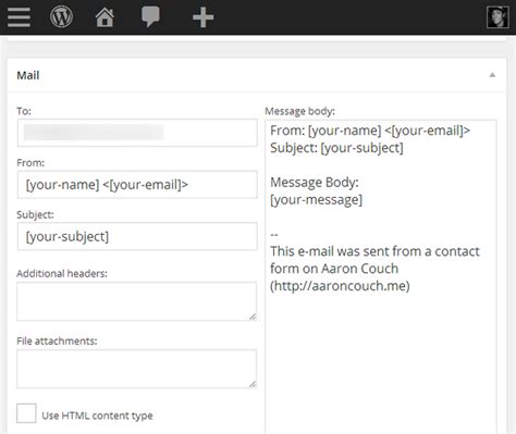 Contact Form 7 The Best Contact Form Plugin For WordPress