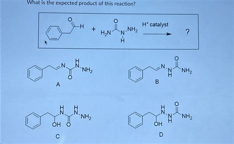 Solved What Is The Expected Product Of This Reaction