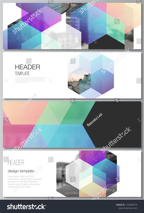 Vector Layout Headers Banner Design Templates Stock Vector Royalty Free 1793489779 Shutterstock