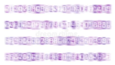 Numbers Scrolling Across The Screenfinance Digital Tech Data Background Stock Video Video Of