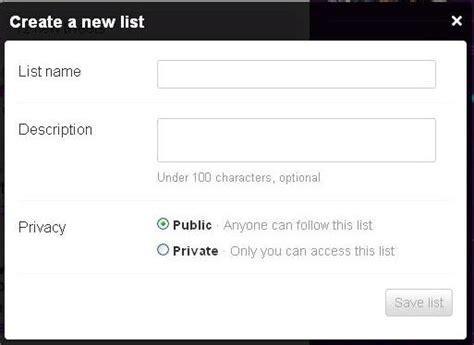 Benefits Of Making Lists On Twitter