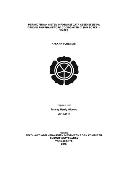 pdf perancangan sistem informasi sekolah berbasis web menggunakan