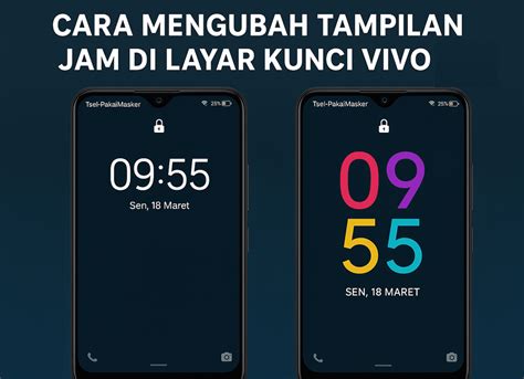 Cara Mengubah Tampilan Jam Di Layar Kunci Vivo All Series Kupas Habis