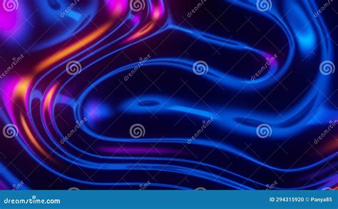 Futuristic Iridescent Tribal Futuristic Render 3d Shape Metallic Graphic Design Asset Stock