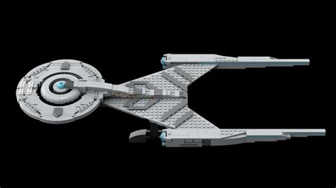 Lego Moc Crossfield Class Starship By Yaybricks Rebrickable Build