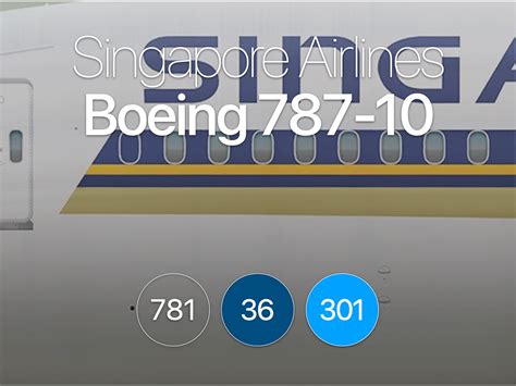Sq Boeing 787 10 Aerolopa Detailed Aircraft Seat Plans