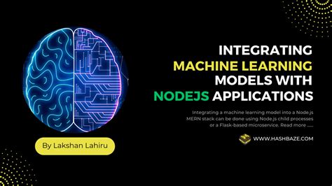 comparing methods for integrating machine learning models into node js