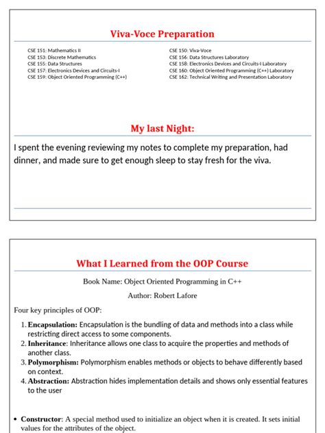 Vivapreparation Pdf Method Computer Programming Object