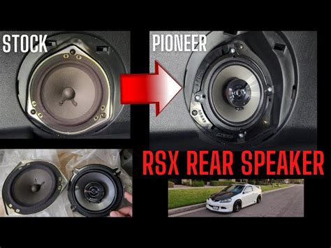 Acura Rsx Speakers Rsx Amp And Speaker Install