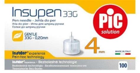 Buy INSUPEN Original Pen Needles 4MM 32G, 100 Needles - Dock Pharmacy