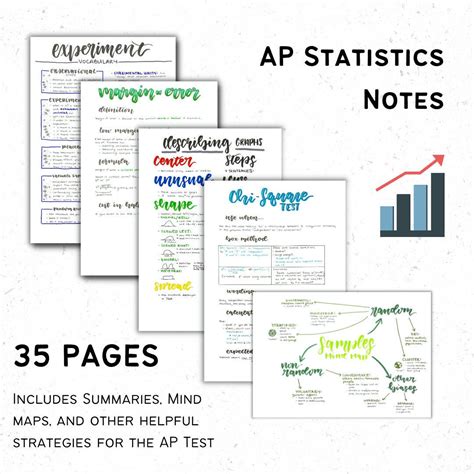 Ap Statistics Notes 35 Pages Etsy