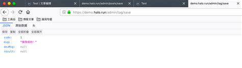 a csrf vulnerability and a xss vulnerability in admin tag save · issue
