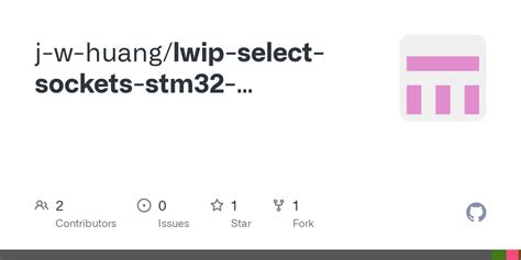 github j w huang lwip select sockets stm32 nucleo429zi