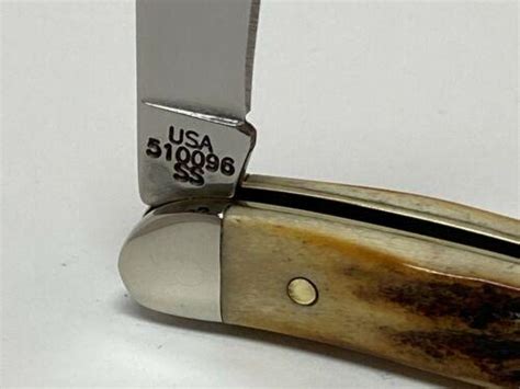 Case Xx Genuine Stag Tiny Toothpick Pocket Knife 510096 Mx 3921914136