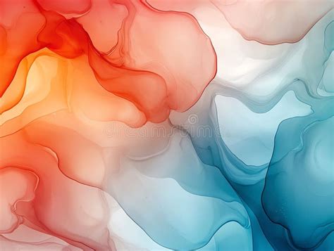 A Vibrant Abstract Illustration Featuring Flowing Waves Of Red And Blue Hues Creating A Sense Of