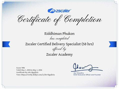 riddhiman phukon on linkedin zscaler certification
