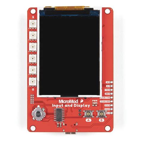 sparkfun micromod tulo ja näytönohjainkortti opencircuit