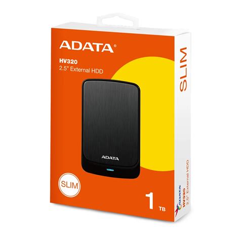 Adata TB USB External Hard Disk Drive Slim Model HV At Piece USB Hard Disk In